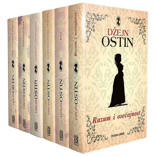 Džejn Ostin komplet 1-6