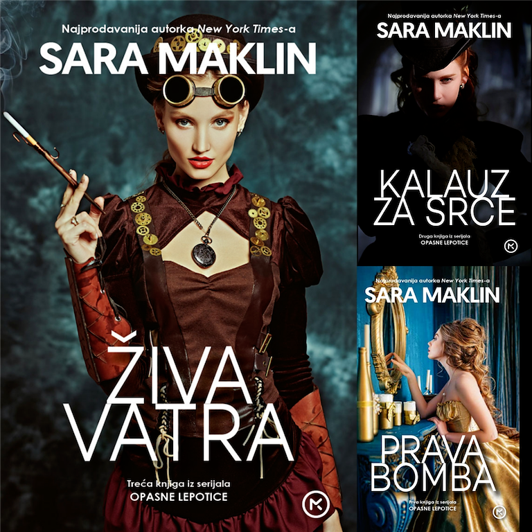 SARA MAKLIN, OPASNE LEPOTICE 3 ROMANA