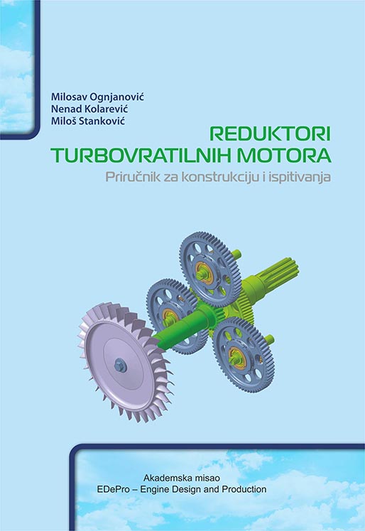 REDUKTORI TURBOVRATILNIH MOTORA Priručnik za konstrukciju i ispitivanja