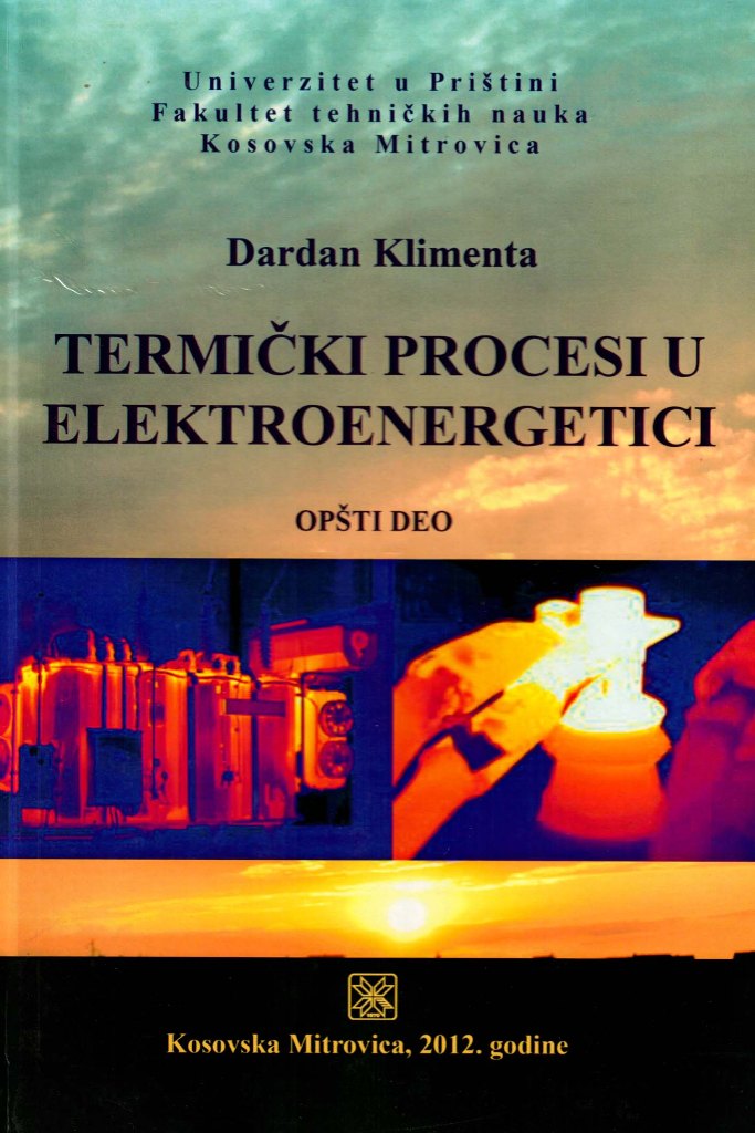 Termički procesi u elektroenergetici - opšti deo