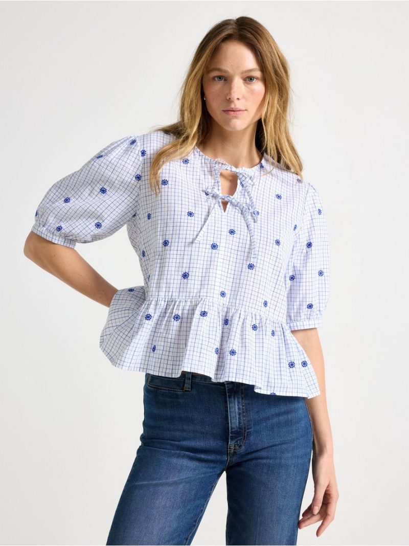 Bluza – Blouse with tie details