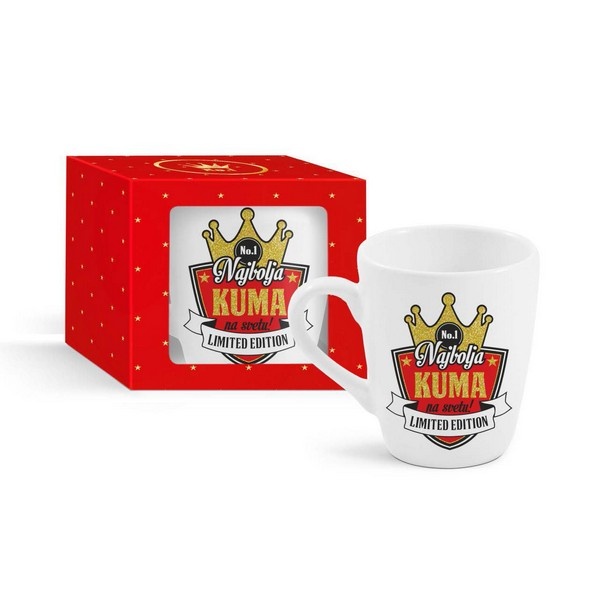 Poklon šolja – Najbolja KUMA na svetu!