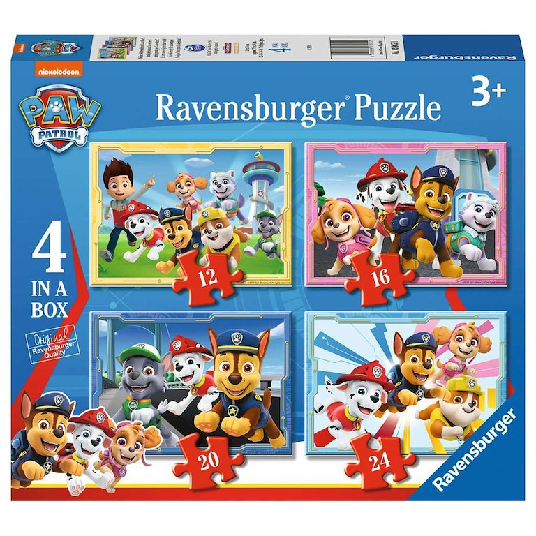 Ravensburger puzzle (slagalice) – PAW Patrol