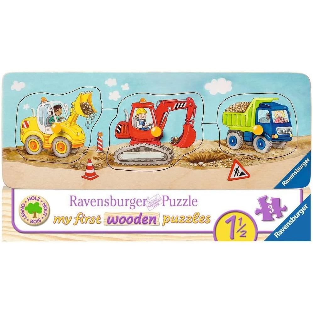 Ravensburger puzzle (slagalice) – Drvene puzle vozila