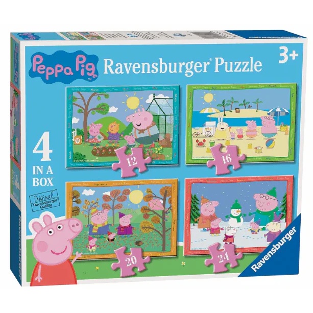 Ravensburger puzzle (slagalice) – Peppa Pig – Četiri godišnja doba