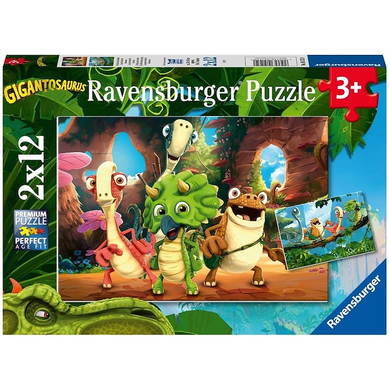 Ravensburger puzzle (slagalice) – Družina malih dinosaurusa