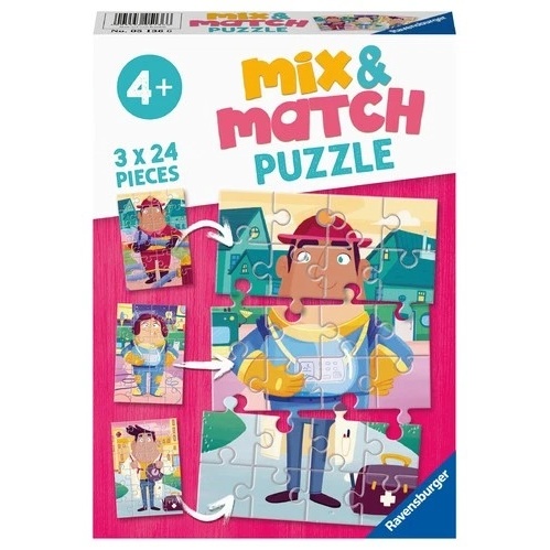Ravensburger Mix&Match puzzle (slagalice) – Moji omiljeni poslovi