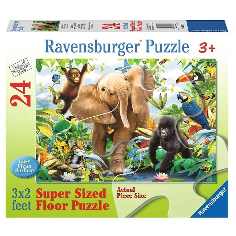 Ravensburger puzzle (slagalice) – Mladunci u džungli