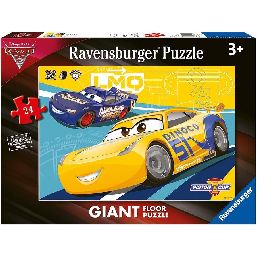 Ravensburger puzzle (slagalice) – Velike podne puzzle Cars