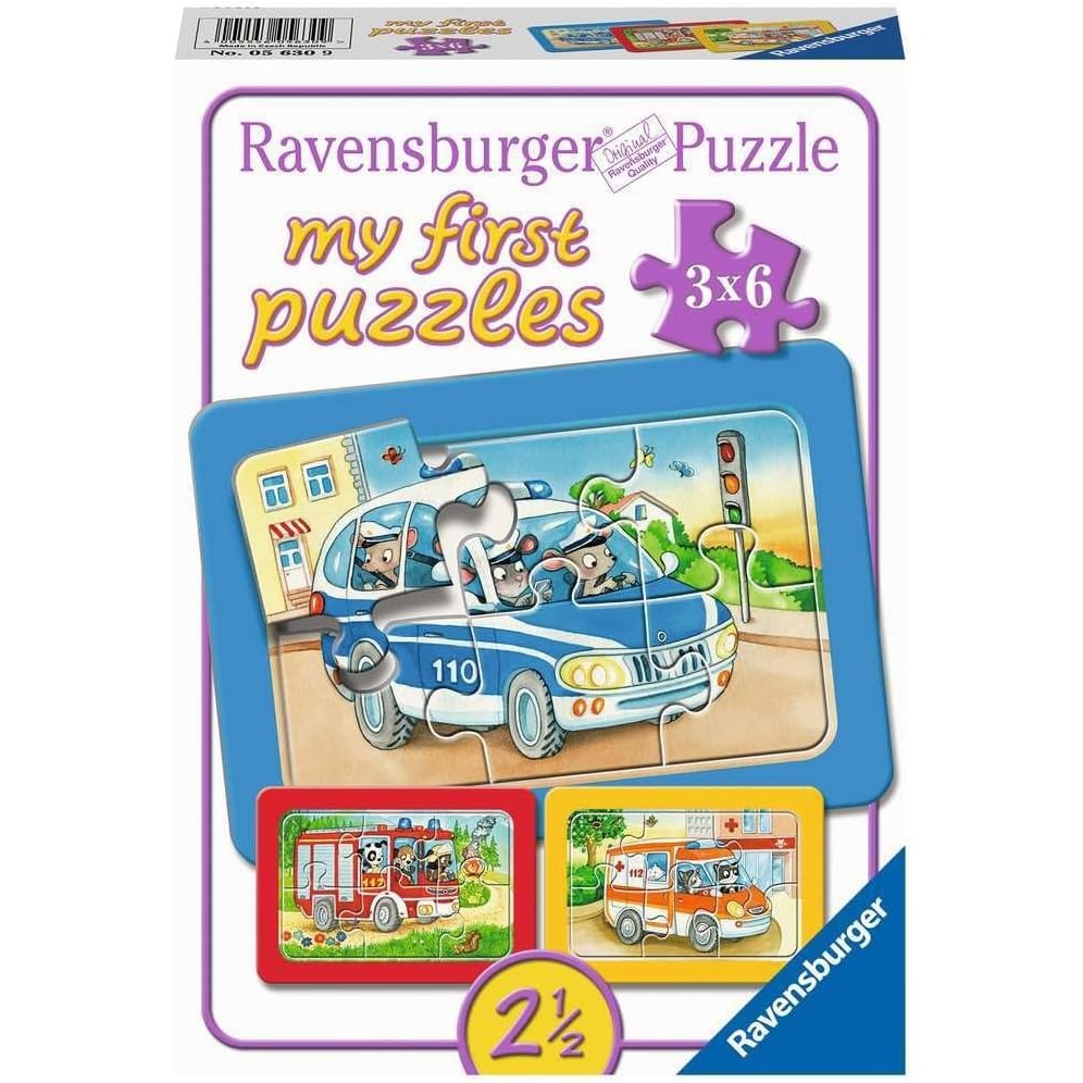 Ravensburger puzzle (slagalice) – Životinje u akciji