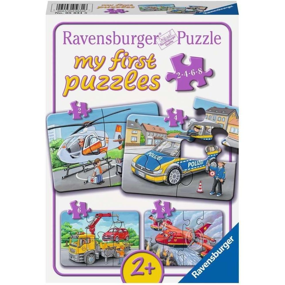 Ravensburger puzzle (slagalice) – Moja vozila sa prvenstvom prolaza