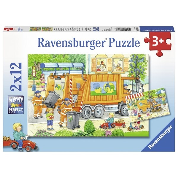 Ravensburger puzzle (slagalice) – Djubretarac