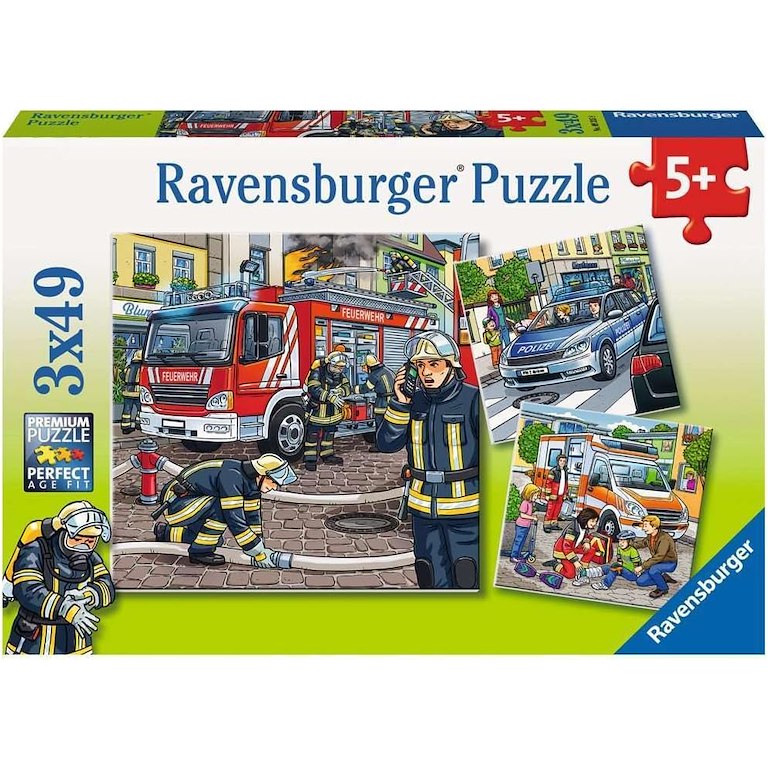 Ravensburger puzzle (slagalice) – Akcija na ulici