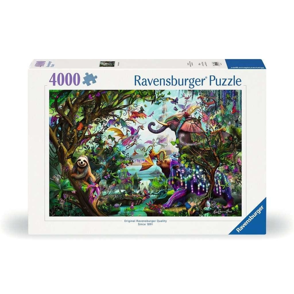 Ravensburger puzzle (slagalice) – Tropski zmajevi 4000 delova