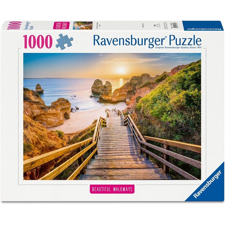 Ravensburger puzzle (slagalice) – Stepenice ka plaži Camilo, Algarve