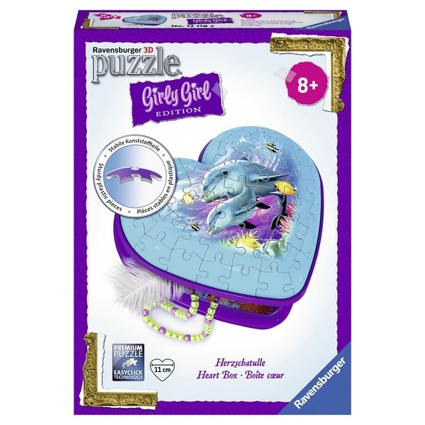 Ravensburger 3D puzzle (slagalice) – Kuija u obliku srca