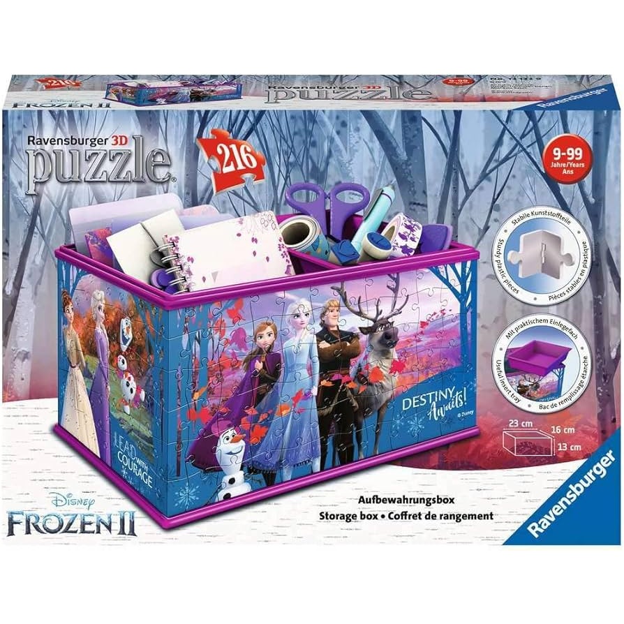 Ravensburger 3D puzzle (slagalice) – Kutija za sminku sa slikom Frozen
