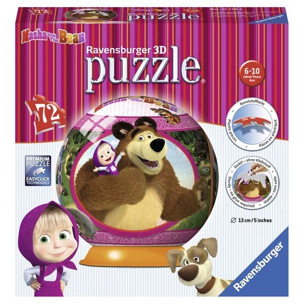 Ravensburger 3D puzzle (slagalice) – Masa I medved