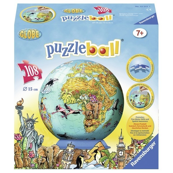Ravensburger 3D puzzle (slagalice) – Decija mapa sveta