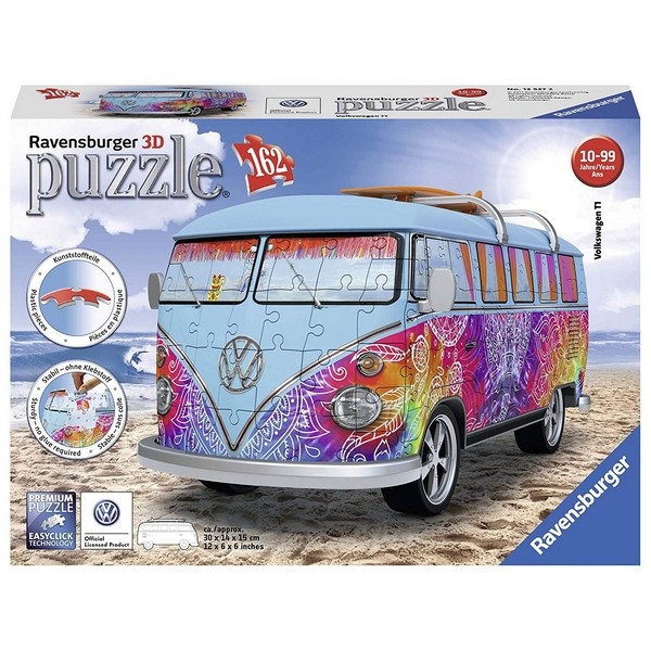 Ravensburger 3D puzzle (slagalice) – Volkswagen kombi Indijs