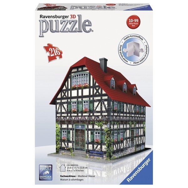 Ravensburger 3D puzzle (slagalice) – Srednjovekovna kuca