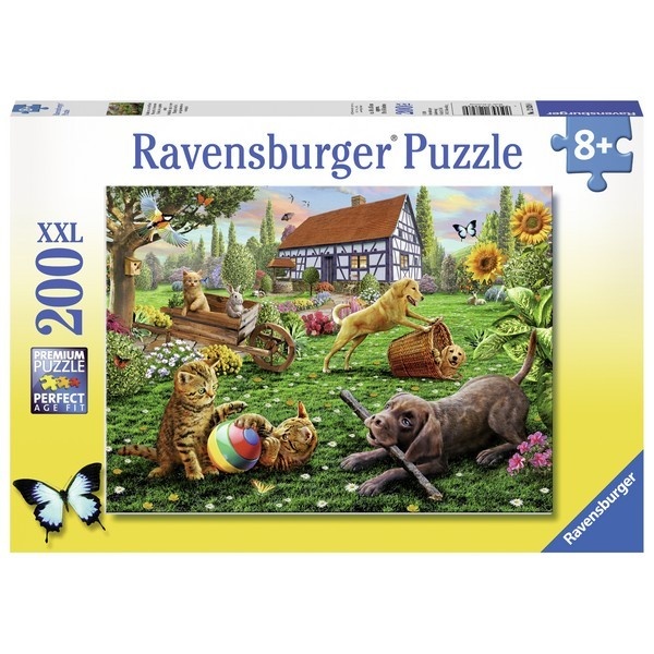 Ravensburger puzzle (slagalice) – Igranje u dvoristu