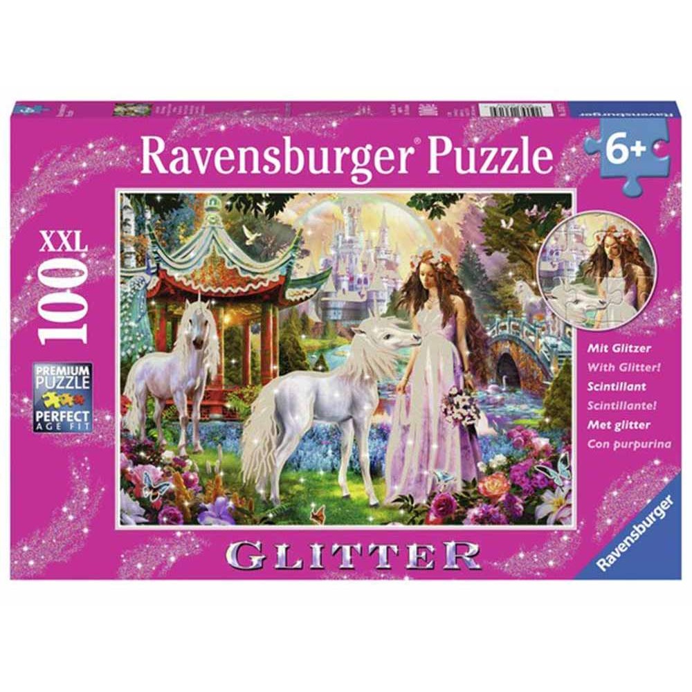 Ravensburger puzzle (slagalice) – Magična šuma puzzle sa glit