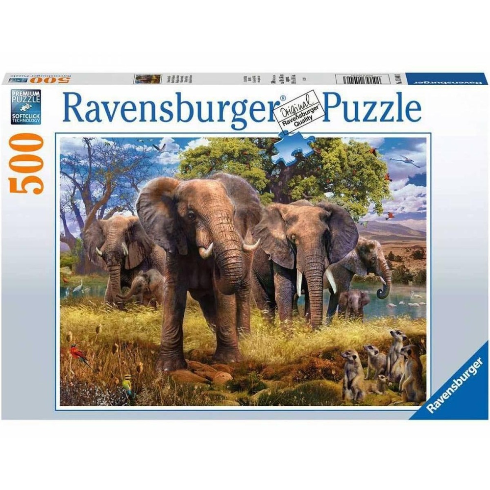 Ravensburger puzzle (slagalice) – Slonovi