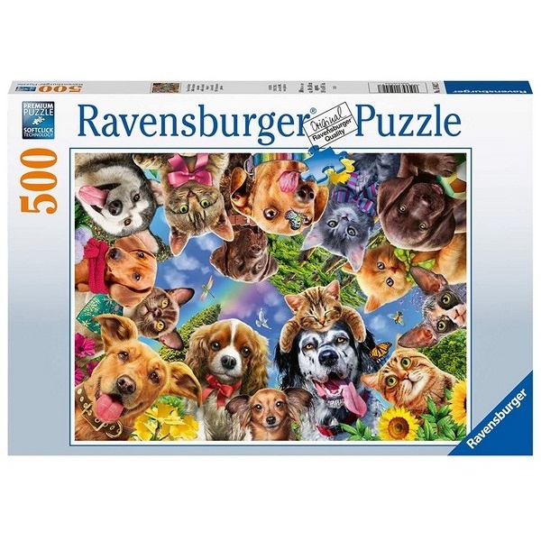 Ravensburger puzzle (slagalice) – Zivotinjski selfi