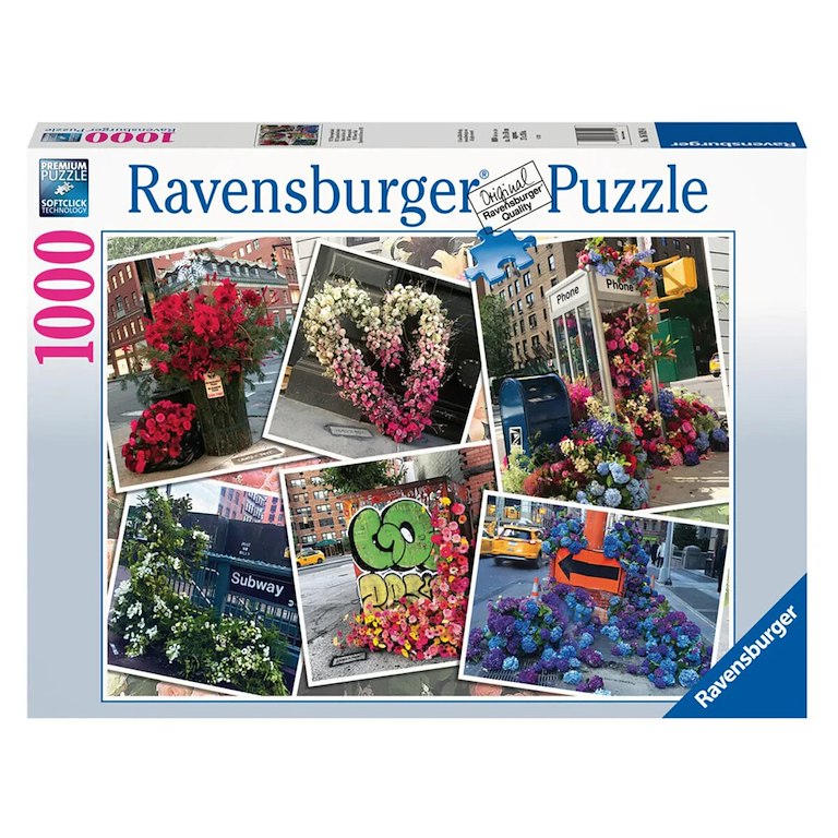 Ravensburger puzzle (slagalice) – NYC cveće