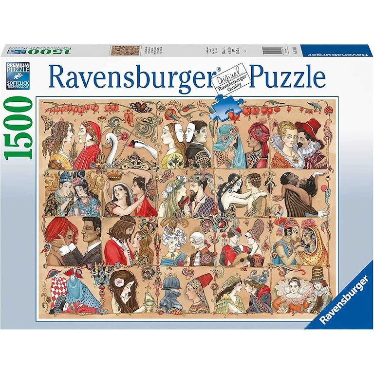 Ravensburger puzzle (slagalice) – Ljubav kroz godine