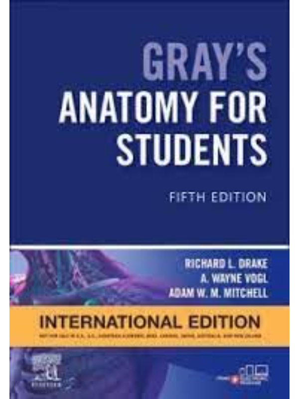 Gray’s Anatomy for Students 5th Edition, International Edition