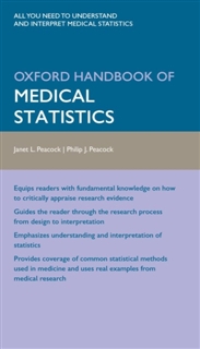 Oxford Handbook of Medical Statistics
(Oxford Medical Handbooks)