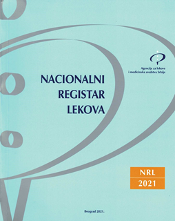Nacionalni registar lekova 2021