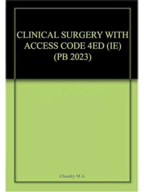 Clinical Surgery International Edition 4th Edition