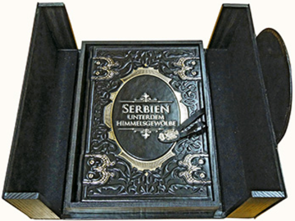 Serbien unter dem Himmelsgewölbe
(Ledereinband)