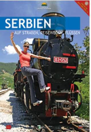 Serbien - auf Straßen, Reisewegen, Flüssen
(Leder)