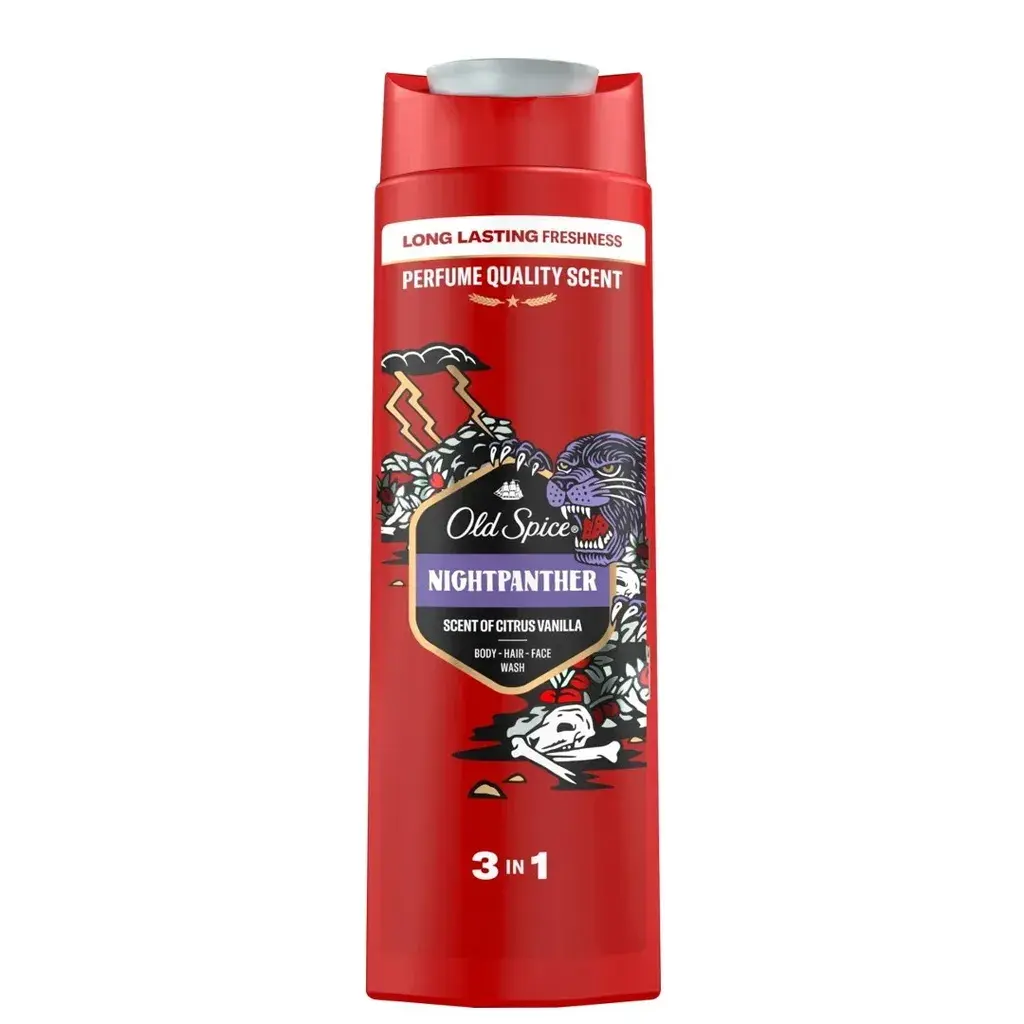 Old Spice Gel za tuširanje Nightpanther 3u1, 400 ml