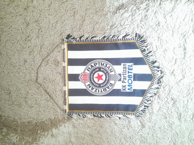 Zastavica Kk Partizan vel.kap.