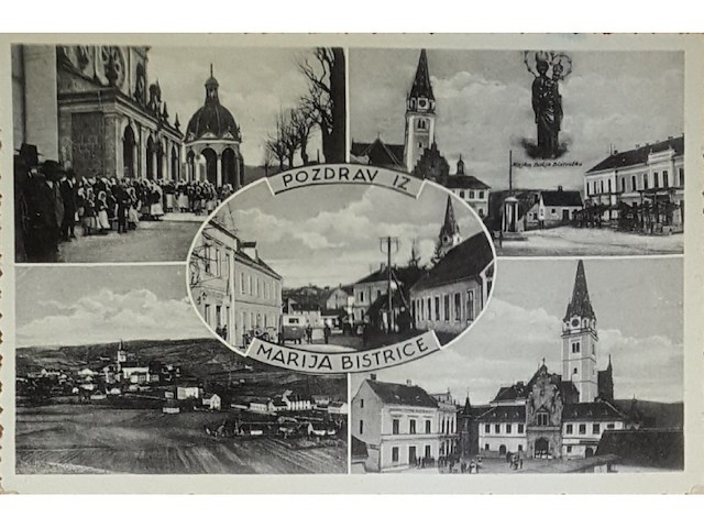 Razglednica `MARIJA BISTRICA` Kraljevina Jugoslavija