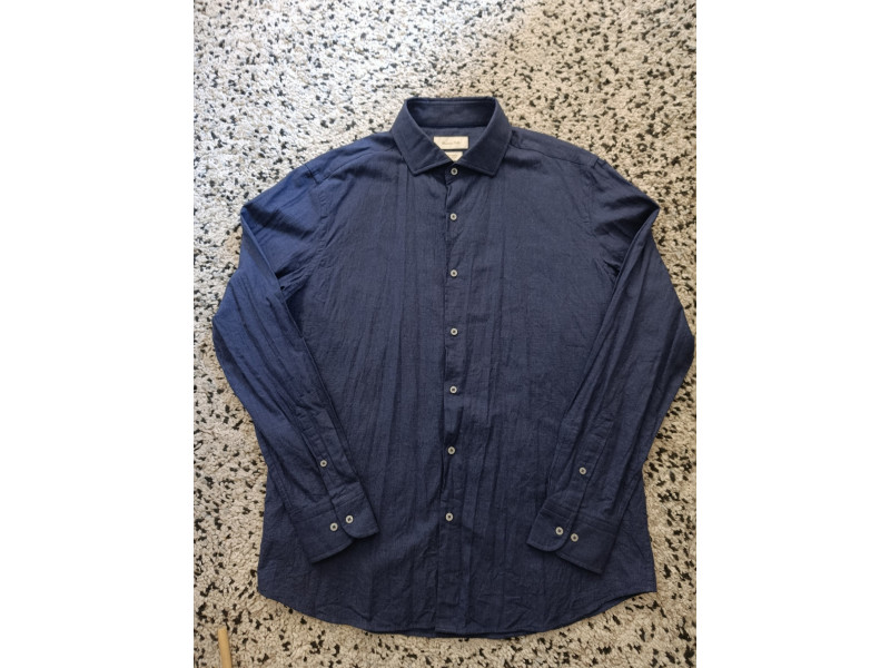 MASSIMO DUTTI 100% PAMUK slim fit KOSULJA KAO NOVA L