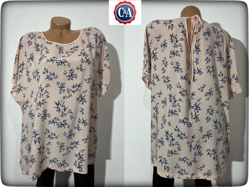 *C&A*Nezna Viskozna tunika*KAO NOVA*48-XL