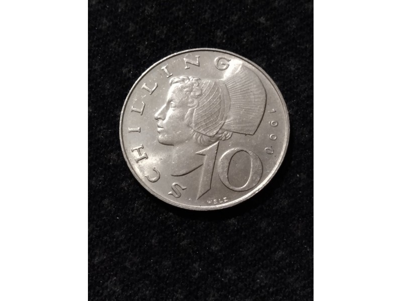 10 šilinga 1990 austrija