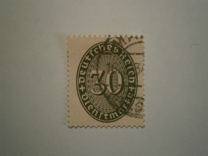 RAJH 1927. 30 FENINGA SLUŽBENA