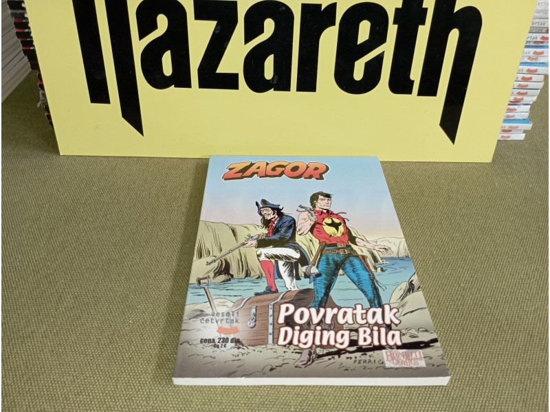 ZAGOR broj 72 (Veseli Četvrtak) (ekstra očuvan)