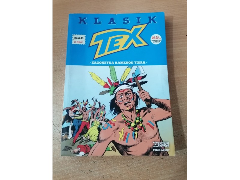 Klasik- TEX Zagonetka mamene sekire - broj 33 u BOJI