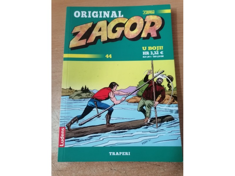 Original - ZAGOR TRAPER - broj 44 u BOJI