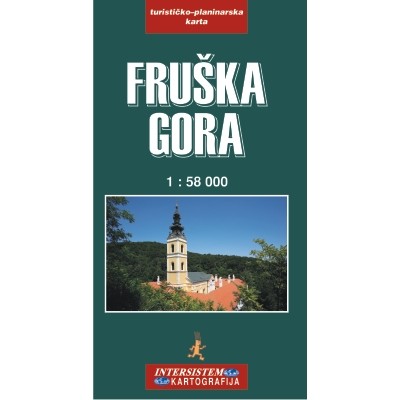 Fruška Gora - turističko-planinarska karta