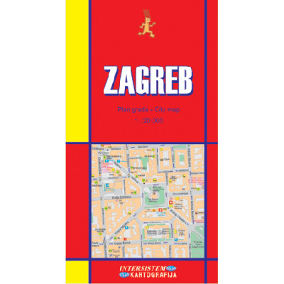 Zagreb - plan grada - City Map
