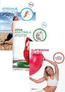 KOMPLET: Joga,2. + Istezanje,2. + Pilates